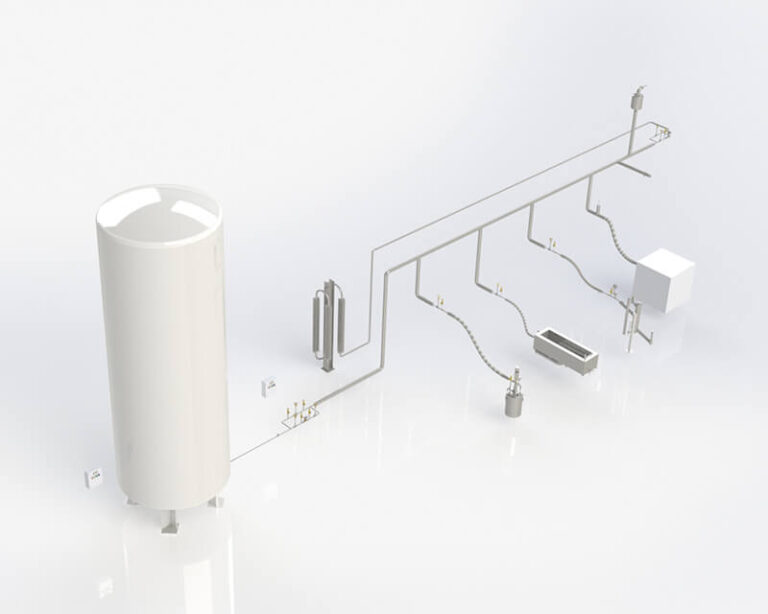 TSV - Vacuum Superinsulated Modular Cryogenic Piping - TS Italia